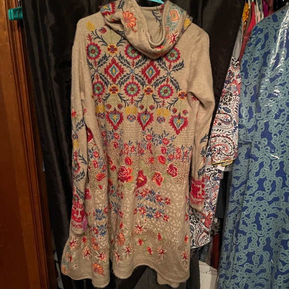 Johnny Was | Sweaters | Johnny Was Hooded Sweater | Poshmark